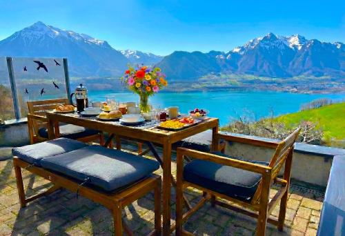 Lake Thun Alps Scenic Views And Concierge By Swisshut - Sigriswil