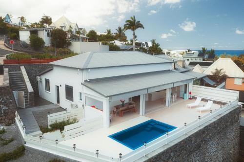 Villa Macatia - Piscine - Vue Mer - 200m De La Plage - Saint-Gilles les Bains