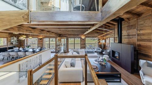 Luxury Chalet - Fireplace Heated Pool & Sauna - Megève