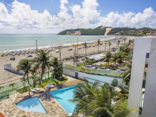 Beira-mar No Ponta Negra Beach Com Solemarflatsnatal - Natal