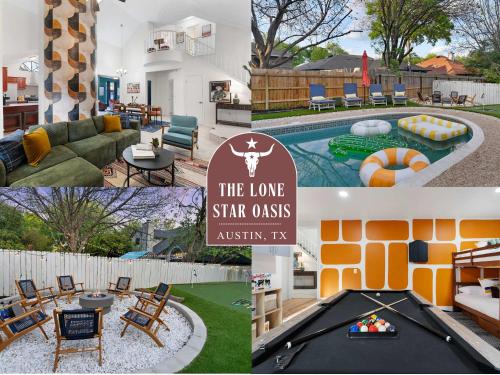 The Lone Star Oasis - Pool Karaoke & Game Room - Round Rock, TX