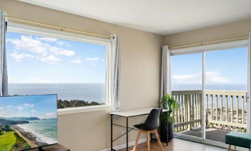 Oceanview 2br 1bath Retreat Balcony And Sunset Views - Lamas