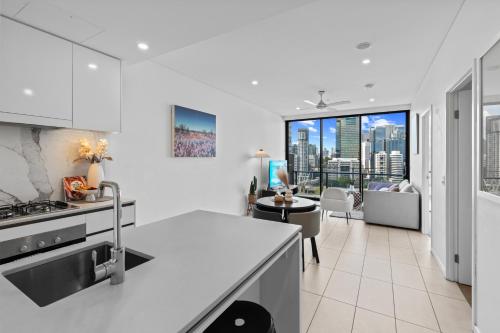 2br City & River Views With Freeparking At South Bank - Spring Hill