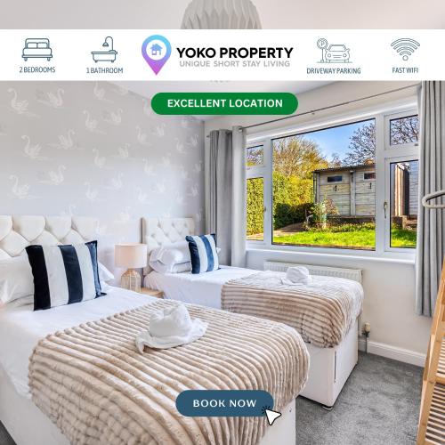 Charming Detached Bungalow - Close To Town Centre - Driveway Parking, Self-check-in, Fast Wifi And G - 노샘프턴