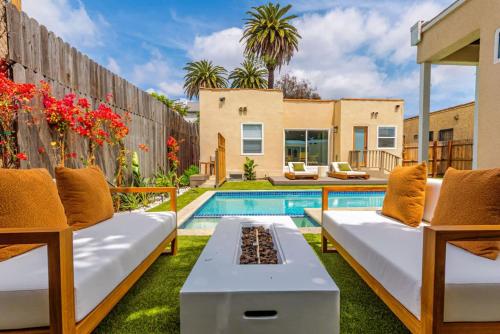 La Getaway W Fire Pit And Pool 4br - Inglewood