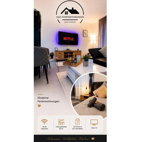 G&g Luxury Apartment Am Stadtpark Bendorf - Bendorf