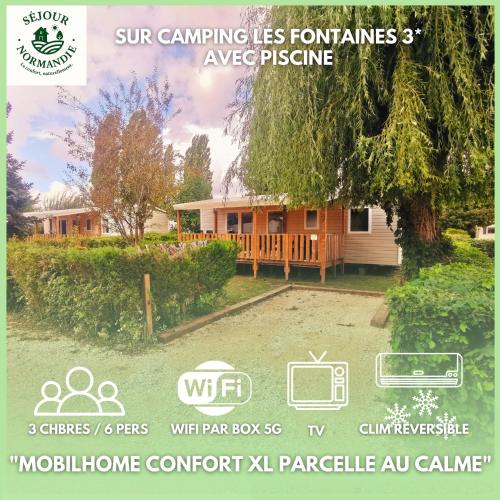 Sejour Normandie - Mobilhome Premium 3ch-6p Avec Tv-wifi-clim Dans L'eure - 151 - Normandie