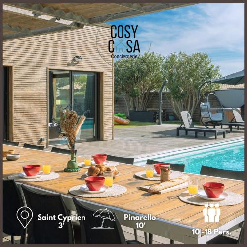 Villa Dalotya 6-8 Suites-piscine-spa-5' Plage - Lecci