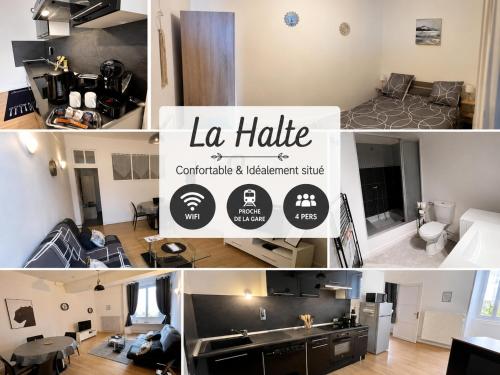 La Halte - Comfortable Flat Near Station & Old Town - Issoudun