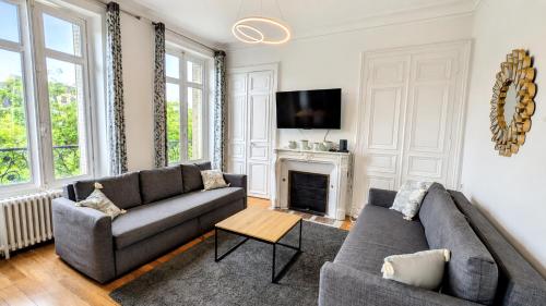 Grand Appartement Lumineux, Sejour Spacieux - Troyes