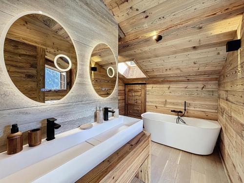 Chalet Solarys 12 Personnes 5 Chambres & 5 Sdb Bord Ruisseau - Châtel