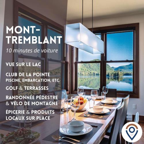Lakefront, Mountain View - 3 Bedrooms Resort Suite - Mont-Tremblant
