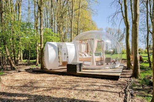 Bubbeltent In Bos Met Hottub, 20m Amsterdam - Hollande-Septentrionale
