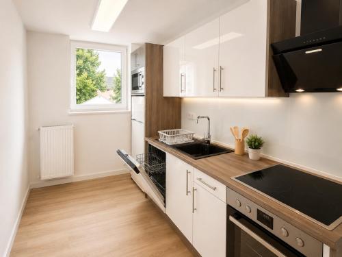 Nice Flats Premium 4 Zimmer 6 Bett Apartment, 3 Schlafzimmer, Smarttv, Kuche - Hamm