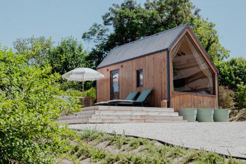 Tiny House - Climatisation - Petanque - Barbecue - Nature - Vesoul