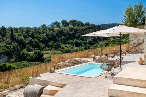 Aerida Guesthouse Of Stone - Shared Pool Nests Near Rethimno - Kreta