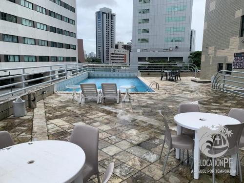 Flat No Condominio Metropolis - Ilha Do Leite - Recife