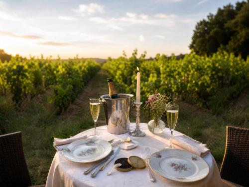 Mas L Epicure- Charming Provence B&b, Apartment, Pool & Vines - Vacqueyras