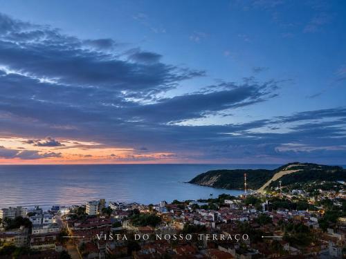 Porto Tropical Residence - 16º Andar Com Varanda E Quartos Para O Mar, Morro Do Careca E Dunas - Natal