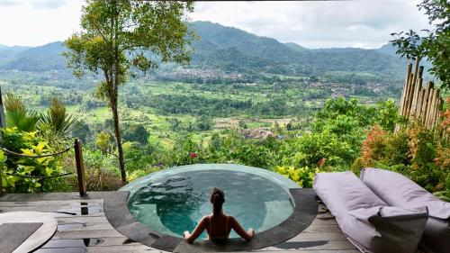 Villa Damai Rohani Private Pool Villas With Valley Views Adults Only - Sidemen
