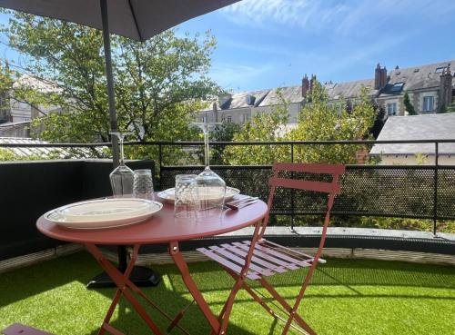 Appartement Hyper Centre Renove Terrasse & Parking - Tours