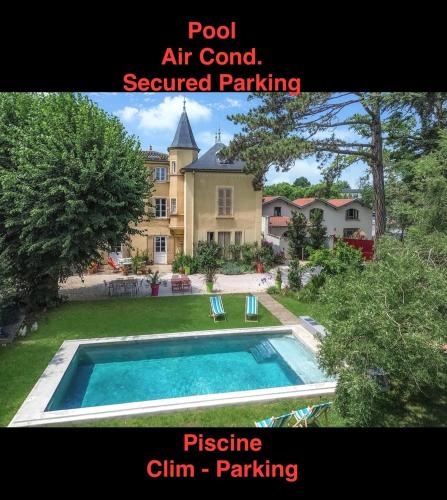 Aux Tourelles 1888 - Tres Proche Lyon #Clim #Piscine #Netflix #Parking Payant Securise - Lyon