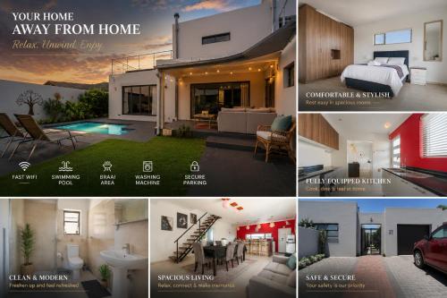 Spacious Shared 2-bedroom Villa Near Blouberg Beach Pool, Wi-fi, Braai - Cape Town