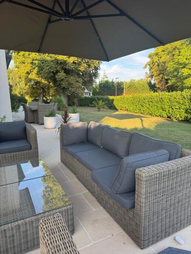 La Villa Des Marronniers Grand Large Bedroom - Ouistreham