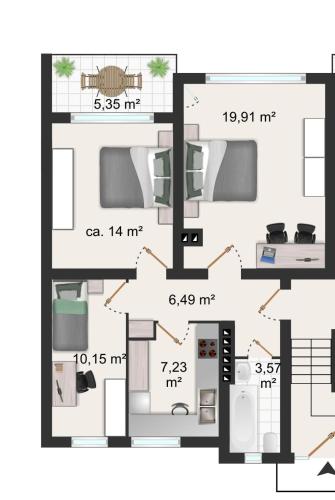 Kiel Elisabethstrasse 2 Og Links 3 Zi Wohnung - Kiel