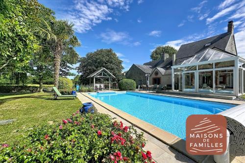 Maisons De Familles Vacation Rental With Pool Spa And Mont-saint-michel - Genêts