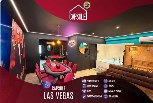 Capsule Las Vegas - Poker - Balneo - Sauna - Wavre