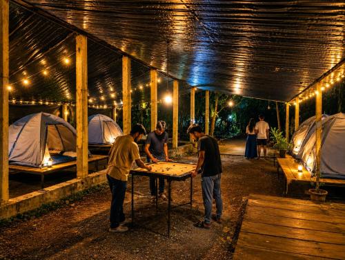 Eagle Swimming Pool Tent Stay - Bangalore