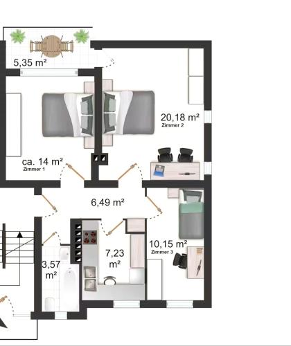 Kiel Elisabethstrasse 2 Og Rechts 3 Zi Wohnung - Kiel