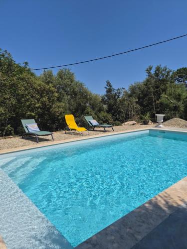 Villa Saint Jacques Sur Les Hauteurs De Bastia - 巴斯蒂亞