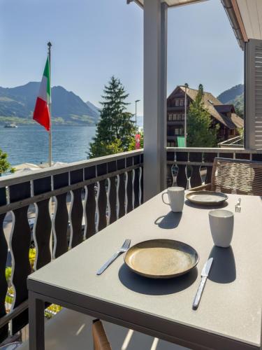 Lake Lucerne View, 3br, Balcony, Rigi & Brunnen - Emmetten