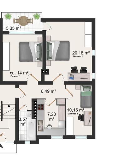 Kiel Elisabethstrasse 3 Og Rechts 3 Zi Wohnung - Kiel