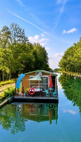 Cottage Flottant Vintage Supplement Jacuzzi Prive - Côte-d'Or