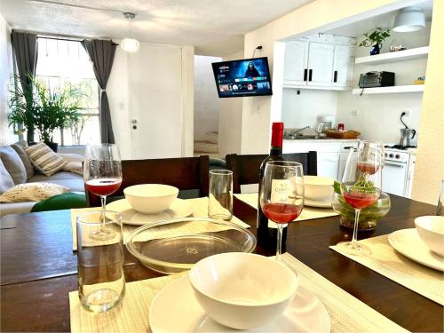 Casa Equipada Para 6 - Parking Privado - Cerca Del Valle - Ensenada
