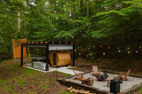S'more Memories-cold Plunge, Sauna, Hot Tub Wellness Retreat - Kentucky