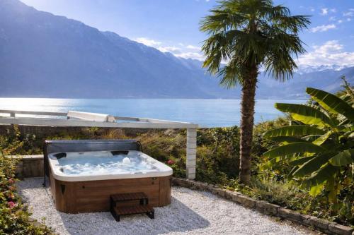Luxury Swiss Chalet | Lake View • Bbq • A/c • Spa • Interlaken - Iseltwald