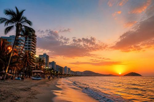 5 Mins De La Playa, Apto Entero 2 Hab, Rodadero, Santa Marta - Santa Marta, Colombia