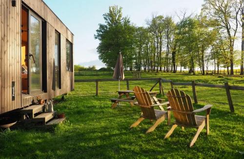 L'arche Des Hays - Parcel Tiny House - Tiny House Entouree D'animaux Dans Le Jura Mae-3343 - Jura
