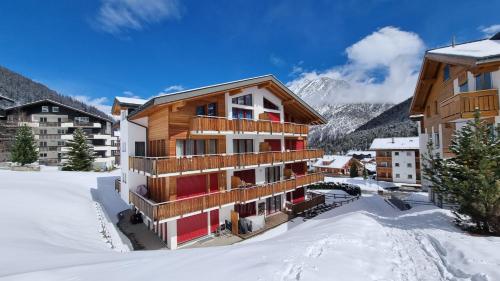 Ski In And Ski Out Saas-fee Apartment With Glacier Views Snowfun 25 - Saas-Fee