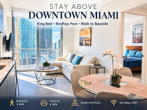 Heart Of Downtown Miami 2 Bed Pool & Gym - Miami, FL