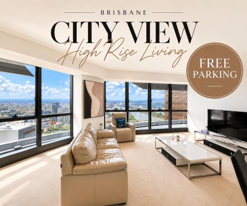 Modem Two Bedroom Apartment In Brisbane Inner Cbd - 밀턴