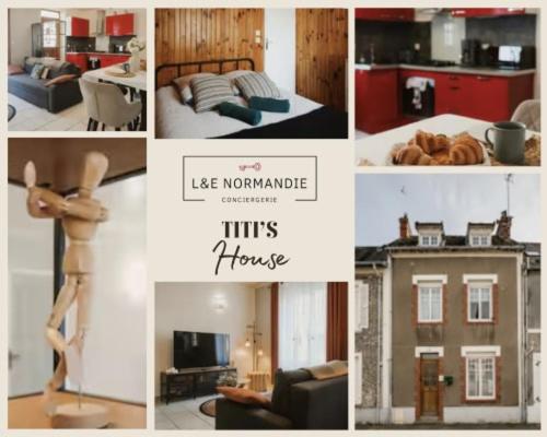 Titi's House Townhouse & Holiday Home - Grandcamp-Maisy