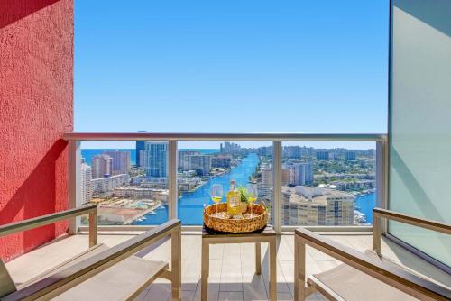 Upper Studio Bay & Sunny Isles Skyline - Hollywood, FL