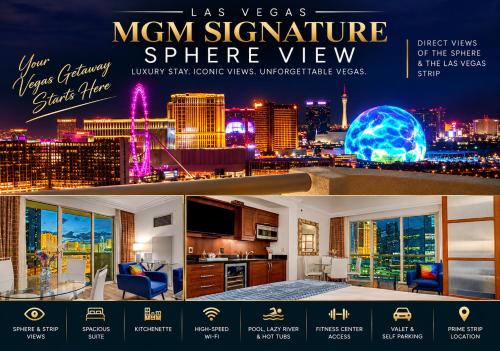 Sphere View - Signature Mgm Resort Lucky Gem Penthouse & Luxury Suites 10817 - Las Vegas