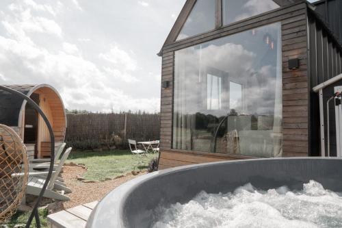 Tiny House Avec Spa Prive Et Vue Panoramique - Provincie Namen