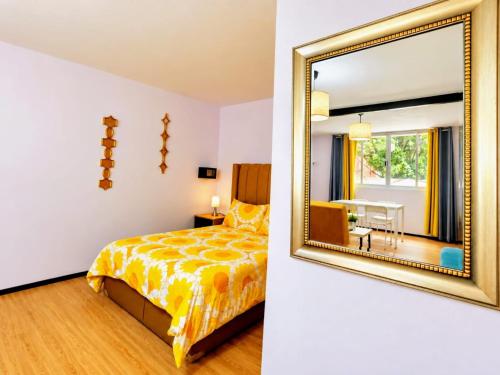 Suite Amarilla Amplia, Iluminada Hasta 6 Viajeros - Mexico City
